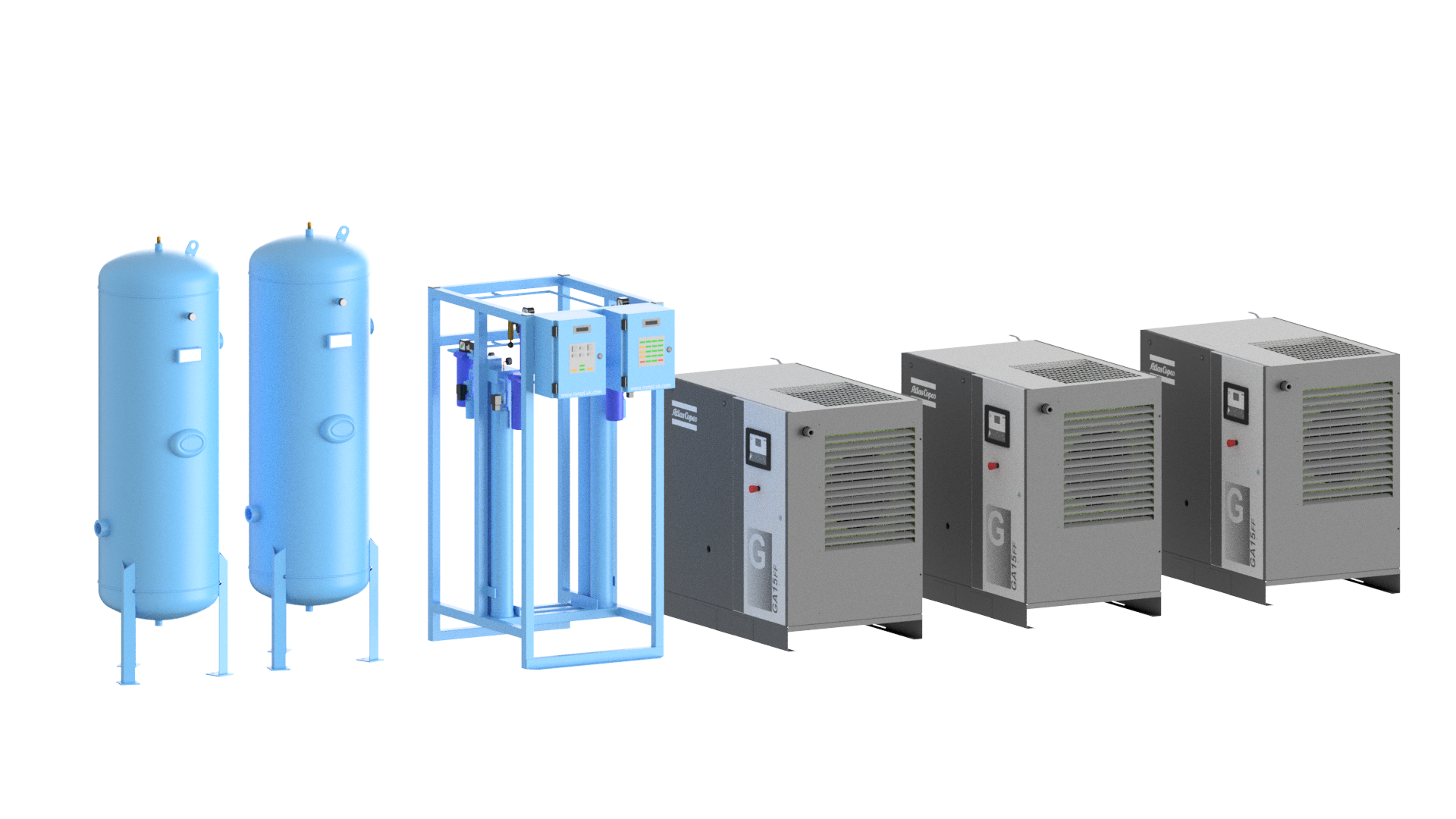 Triplex Medical Air Plant | Millennium Medical Products